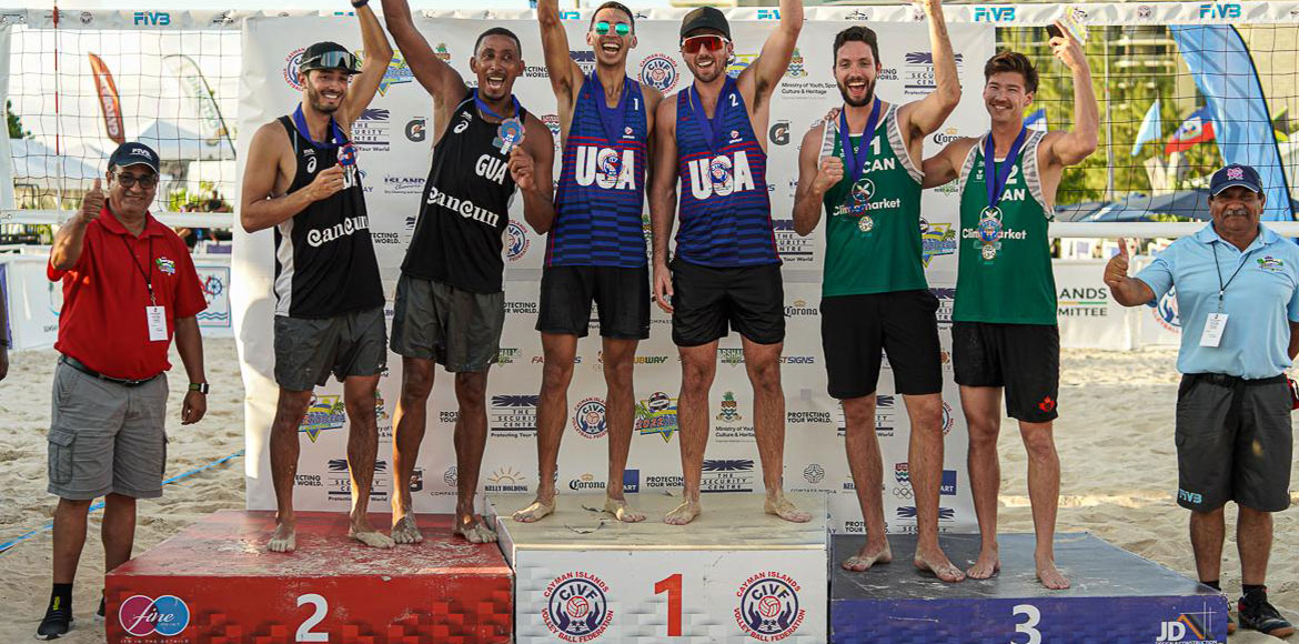 Canada wins two NORCECA beach medals | Volleyball Canada
