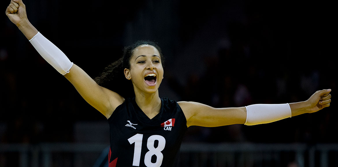 Shanice Marcelle : A pure love for the game | Volleyball Canada